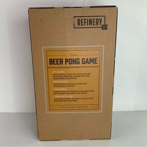 Refinery | Games | Nib Refinery Tabletop Beer Pong Man Cave Party Game ...